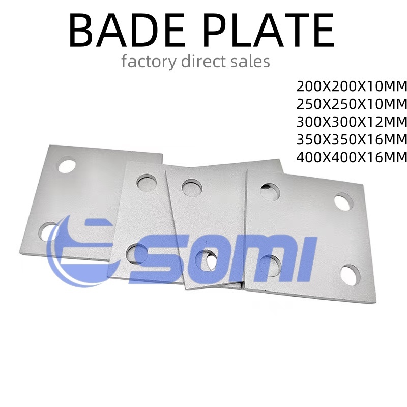 Base Plate Embedded Steel Plate for Construction 200X200X10MM Multiple ...