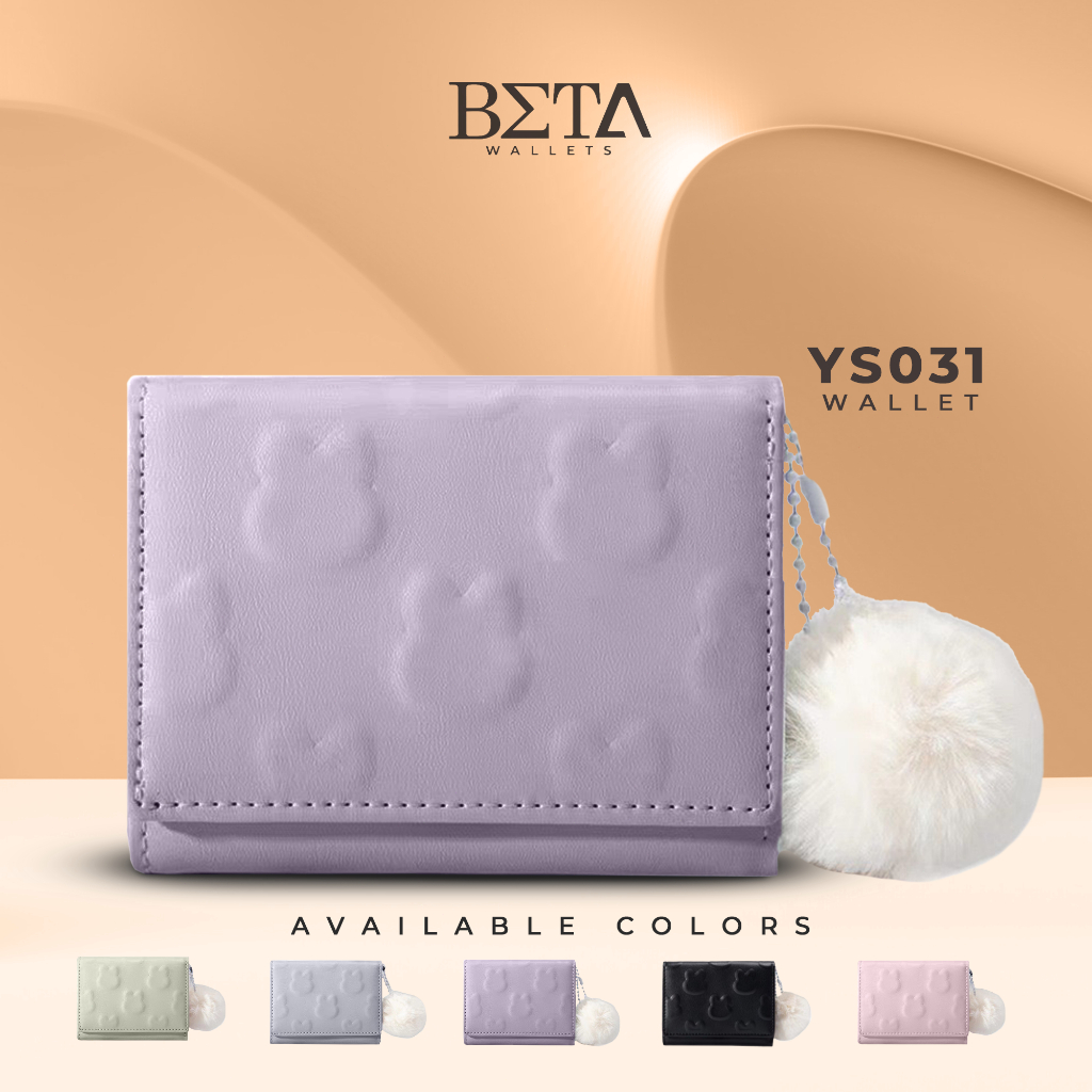 BETA Card Holder Wallet Women High-End Trifold Wallet For Women With ...