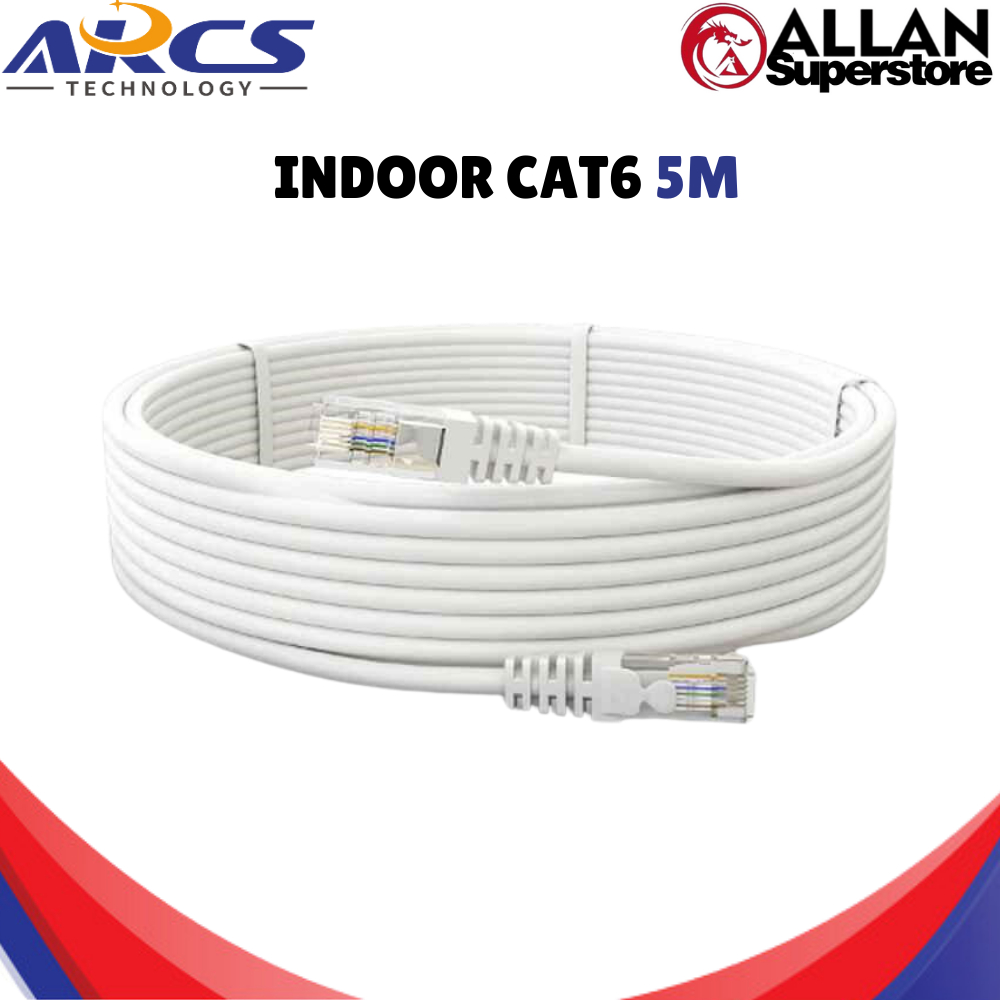 Arcs Technology Cat6 Patch Cord 5m-40m UTP Ethernet LAN Cable CCA Type ...
