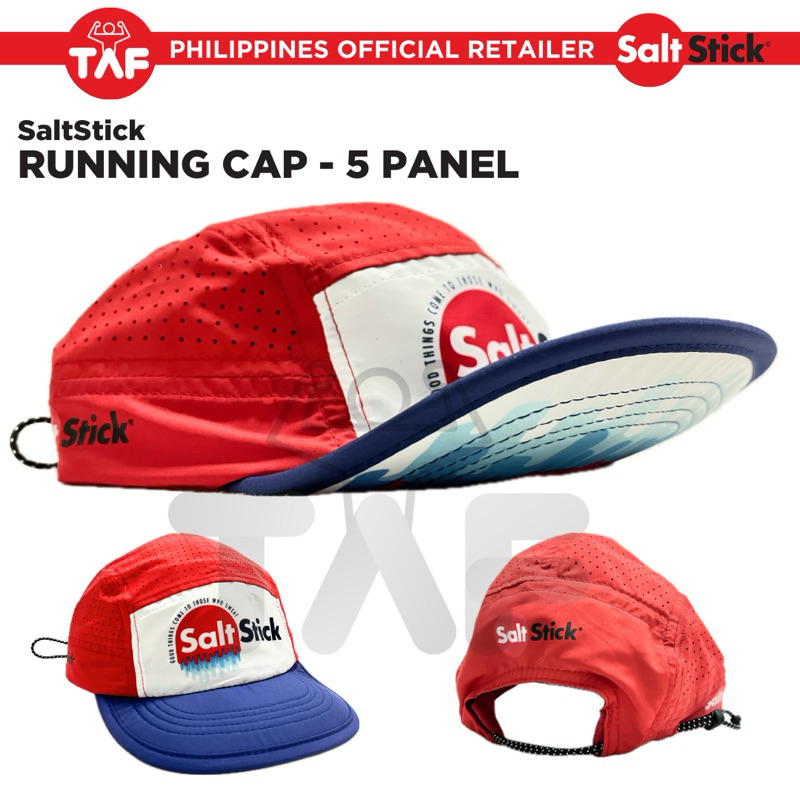 SaltStick Running Cap- Unisex, 5-Panel, Packable, Lightweight 55-58cm ...