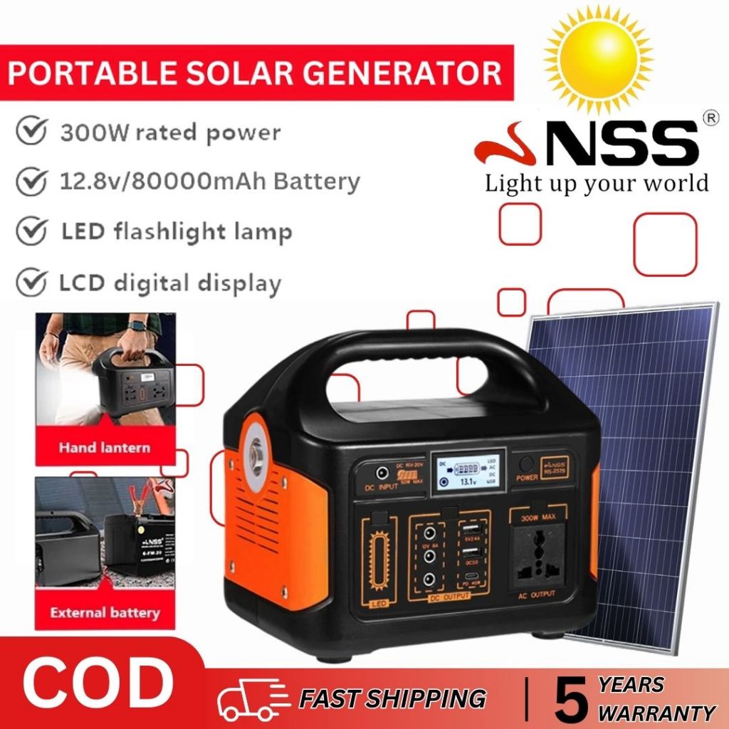 nss 300w 80000mAh Large Capacity Power Station multi-functional ...