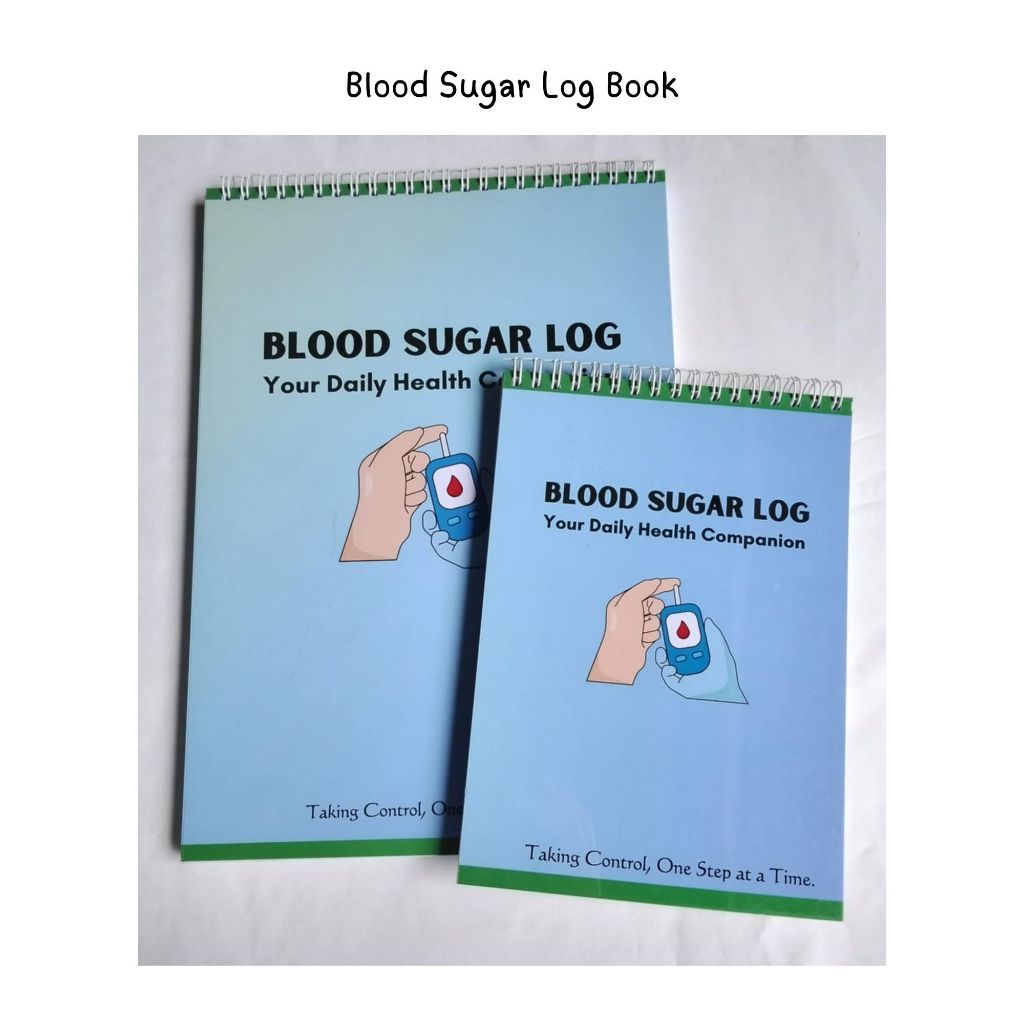 Blood Sugar Log: Your Daily Health Companion notebook | Shopee Philippines