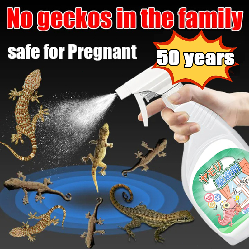 50 years no gecko lizard repellent spray Gecko ran outside and died ...