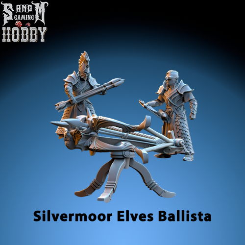Beholder Miniatures Silvermoor Elves Ballista | Shopee Philippines