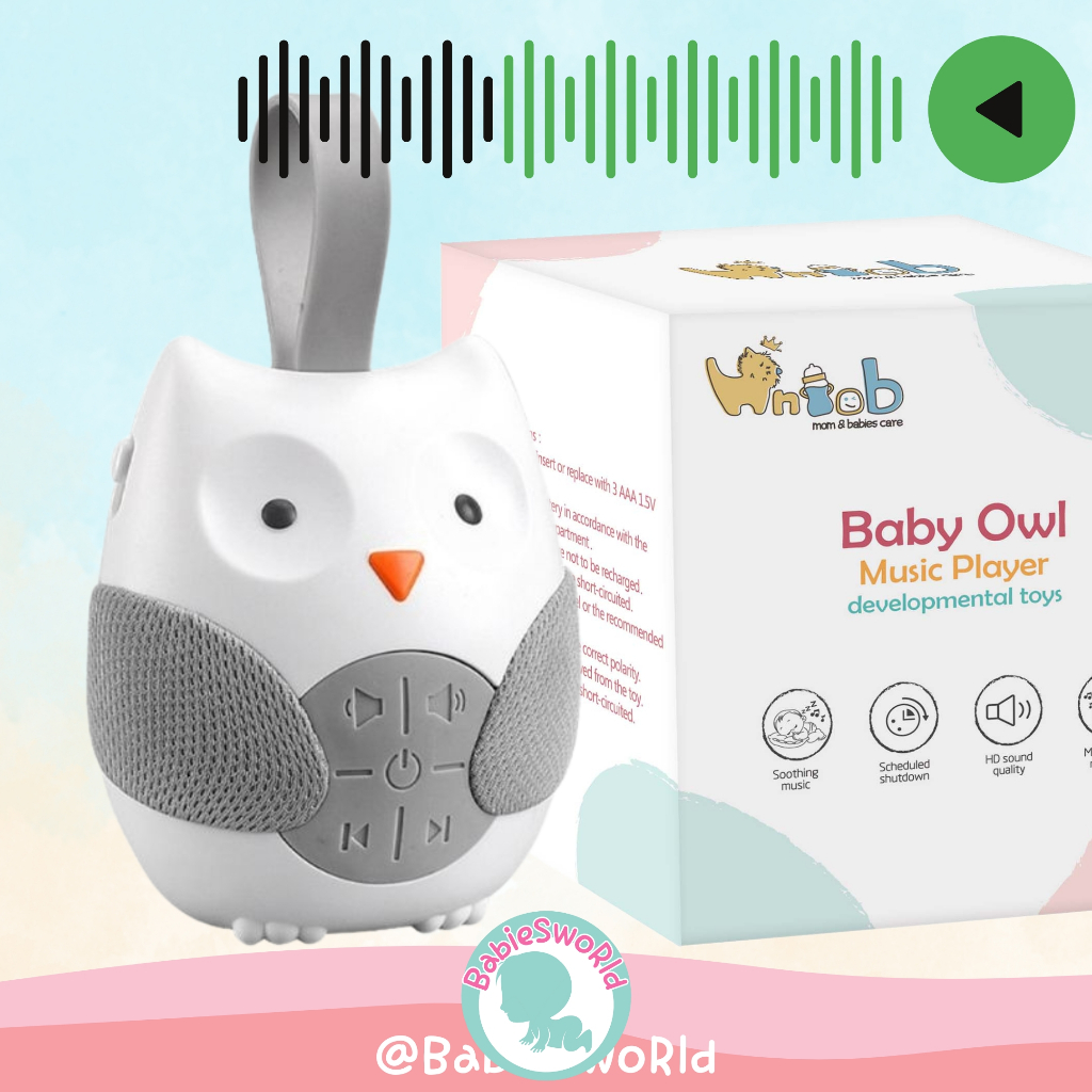 Babiesworld Baby Sleeping Helper Music Player Lullaby Machine Owl Shape ...