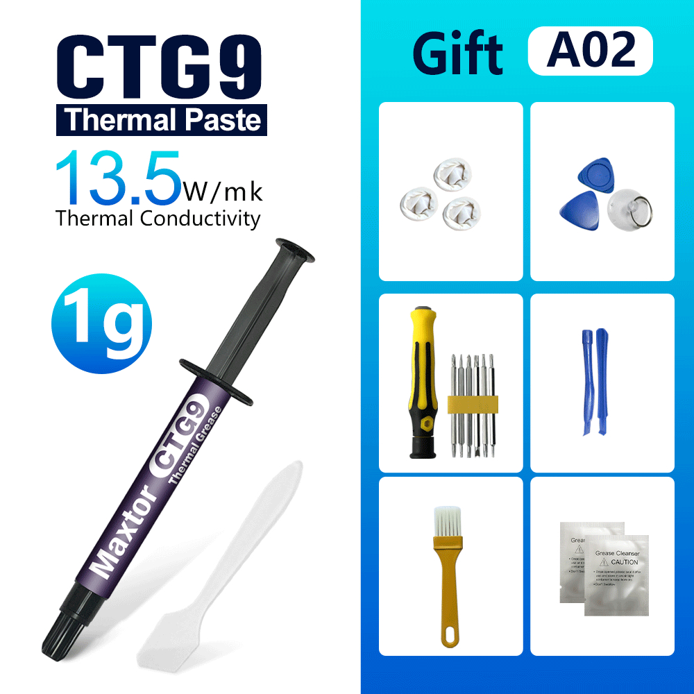 Maxtor Thermal Paste for CPU/GPU/PS4/PS5/Switch，Desktop computer ...