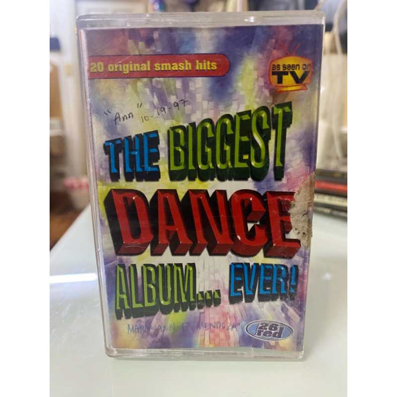 The Biggest DANCE ALBUM … EVER ! Backstreet Boys Philippines Music Album Cassette Tape ...
