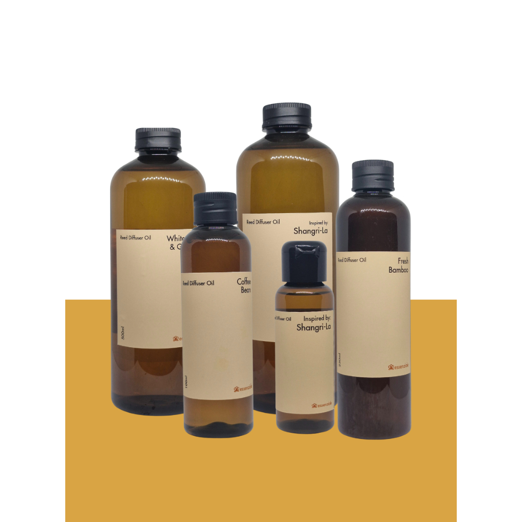Essenziale Reed Diffuser refill for home scents fragrance oil based ...