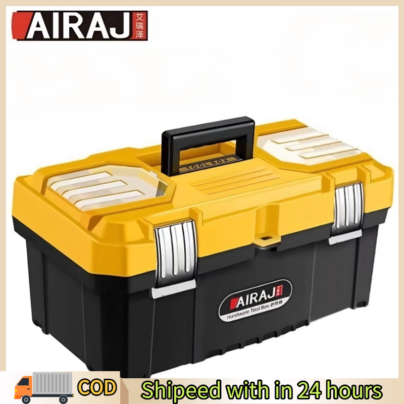 AIRAJ 13 "-20" Heavy duty tool box double/triple layer plastic tool box tool box organizer ...