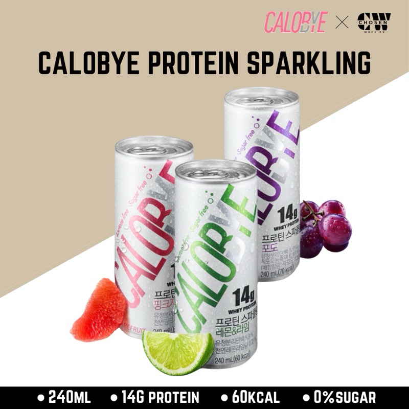 CALOBYE PROTEIN SPARKLING 240ML | Shopee Philippines