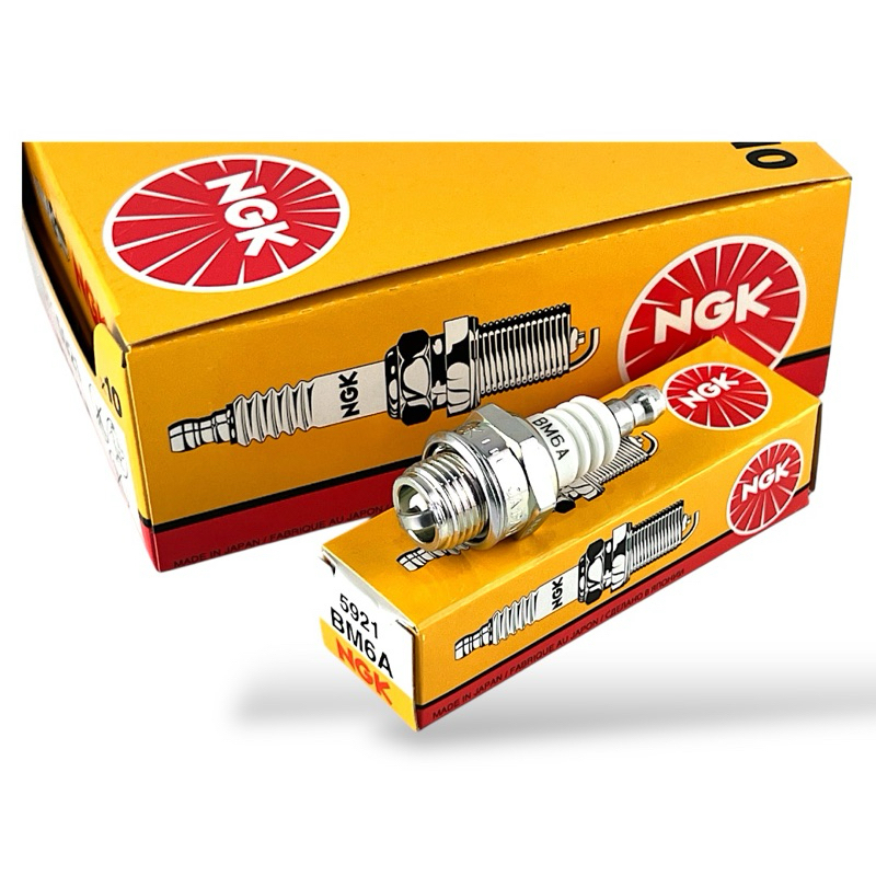 ORIGINAL NGK SPARK PLUG NON-RESISTOR TYPE BPM6A (Grass Cutter) | Shopee ...