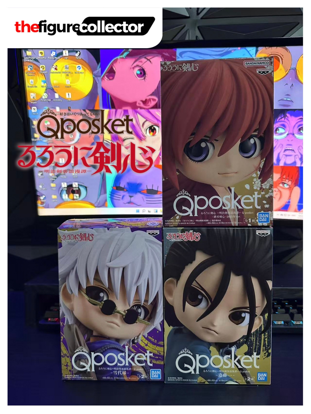 QPOSKET SAMURAI X [Authentic] BANPRESTO QPosket | Rurouni Kenshin ...