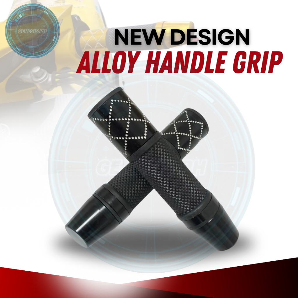 Genesis Motorcycle Handle Grip Alloy New Design Handle Grips | Shopee ...