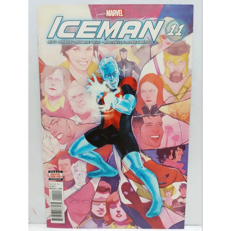 Marvel Comics 11 Iceman Single Issues (With Bag&Board) | Shopee Philippines
