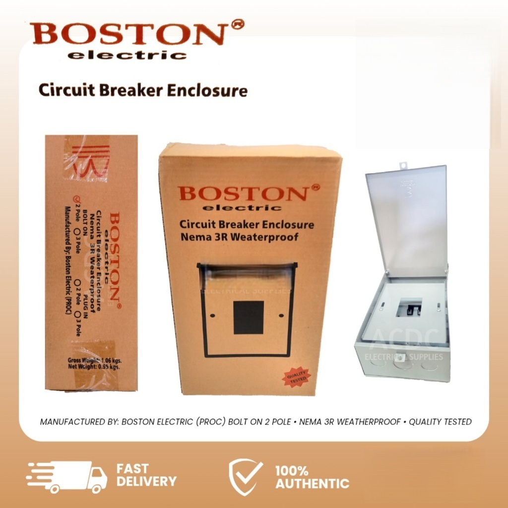 BOSTON CIRCUIT BREAKER ENCLOSURE NEMA 3R WEATHERPROOF PANEL BOX /2 POLE ...