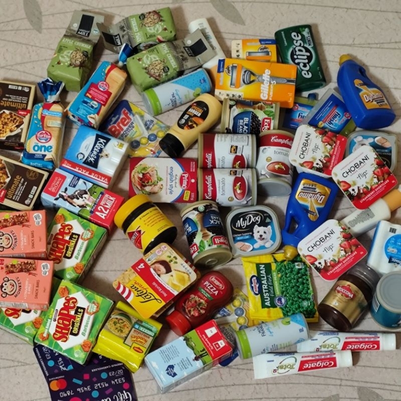 Miniature Grocery Items for Diorama Batch 1 (Sold Separately) | Shopee ...