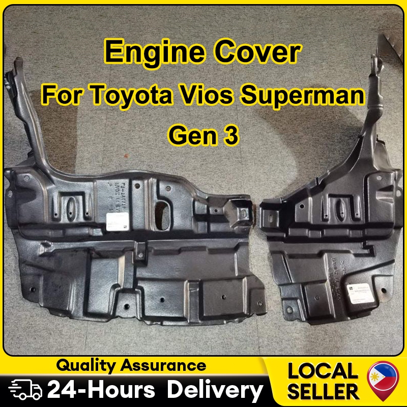 Engine Cover Toyota Vios 2014-2018 3rd Gen"Superman" Engine Splash ...