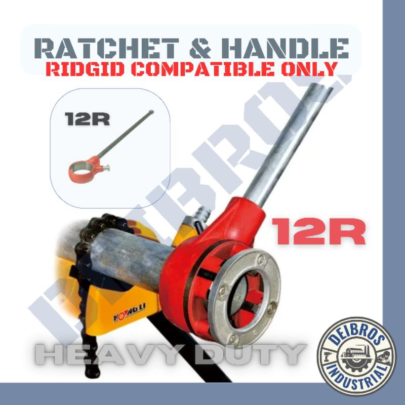 RIDGID Compatible RATCHET & HANDLE 12R, HEAVY DUTY | Shopee Philippines