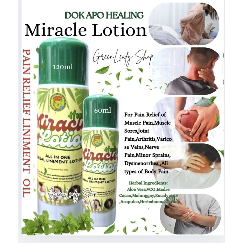 ORIGINAL Dok Apo Miracle Healing Lotion Pain Relief Herbal Aromatherapy ...