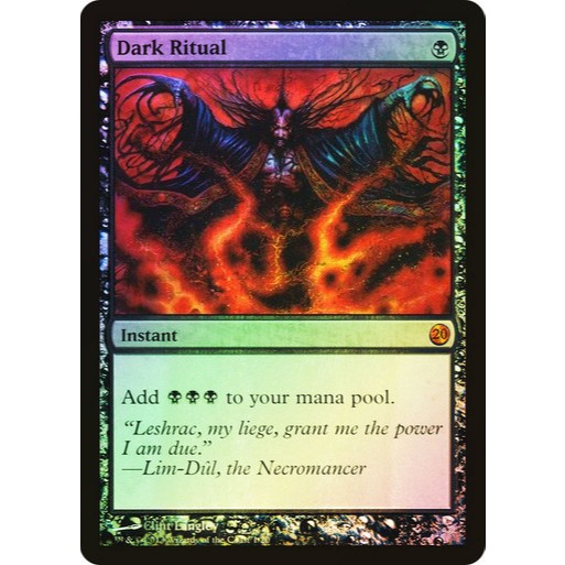 Magic: The Gathering | Dark Ritual (Foil) | From the Vault: Twenty (V13 ...