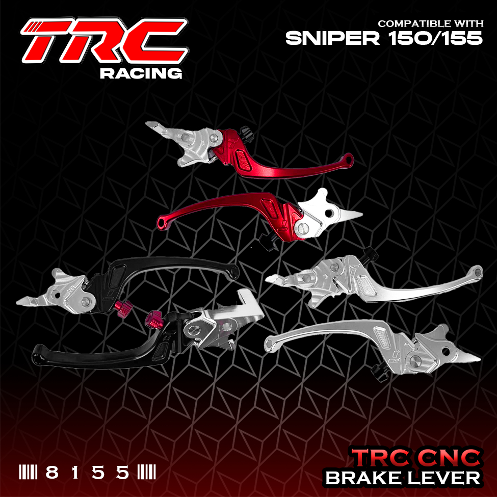 TRC RACING CNC BRAKE LEVER for SNIPER 150/155 8155 | Shopee Philippines