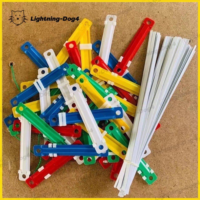 50pcs/box RAMBO 7cm Paper Fastener long Plastic Office 70mm Fasteners ...