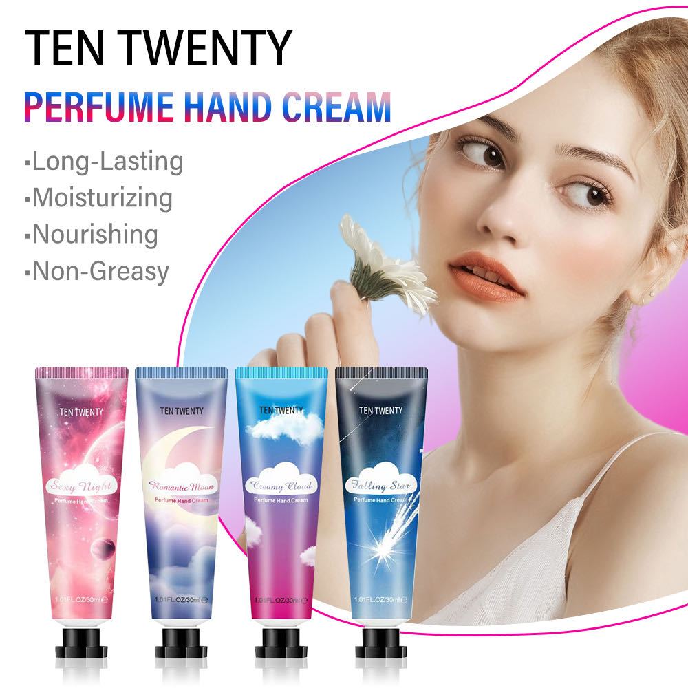 TEN TWENTY Quick Absorb Hand Cream Nourishing Repair Silky Moisturizer ...