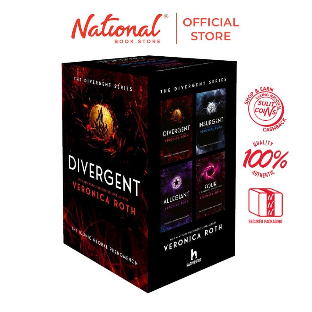 Sulit Reads 1599: Divergent Series Box Set by Veronica Roth - Trade ...