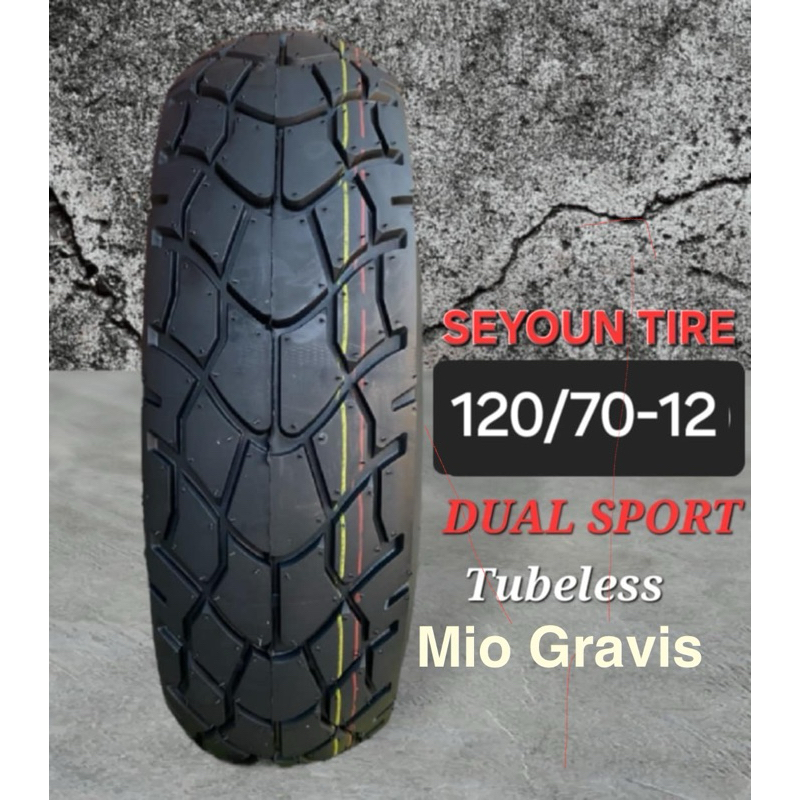 110/90-12 & 90/90-12 & 120/70-12 & 110/70-12 SEYOUN TUBELESS TIRE | Shopee Philippines