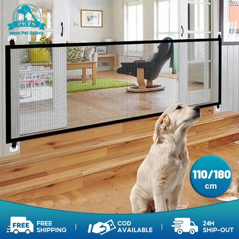Dog Cat Magic Pet Fence Isolation Pet Mesh Net Fence Safety Guard ...