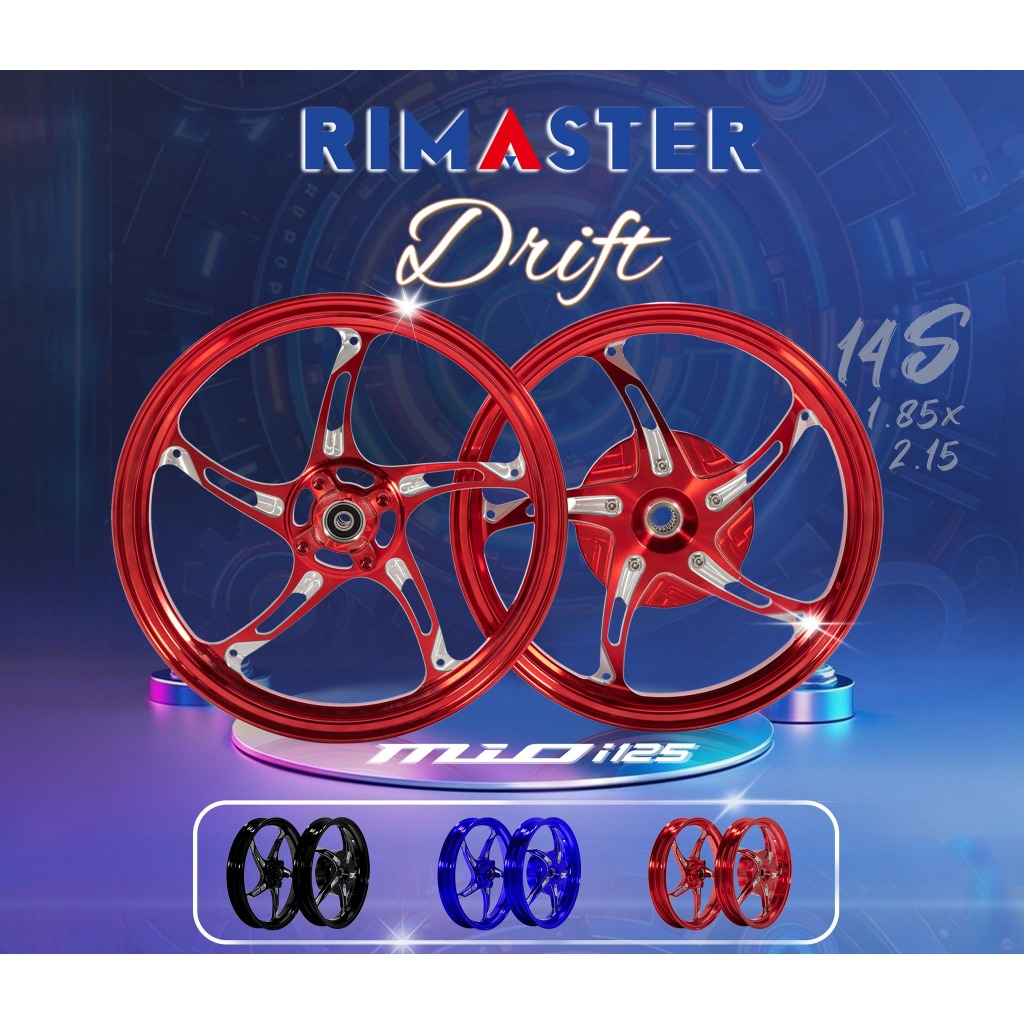 Rimaster CNC MAGS For Mio i125/M3/soul/Gear plug and play front disc ...