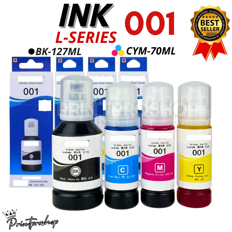 001 Premium Ink for L4150 L4160 L4260 L6160 L6260 L6290 L14150 etc ...