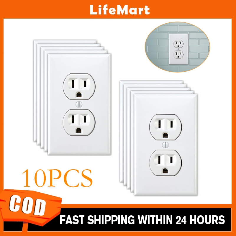 10Pcs Fake Electrical Outlet Stickers Hilariously Funny Joke Prank ...