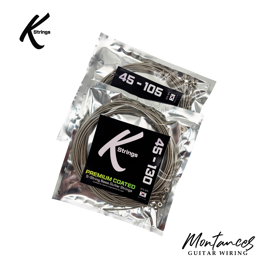 K-String Coated Series - Bass Guitar Strings | Long-Lasting Tone ...