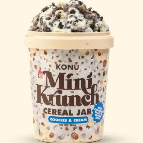 Konu mini krunch Cereals EXTRA BIG Cookies and cream krunch 360grams ...