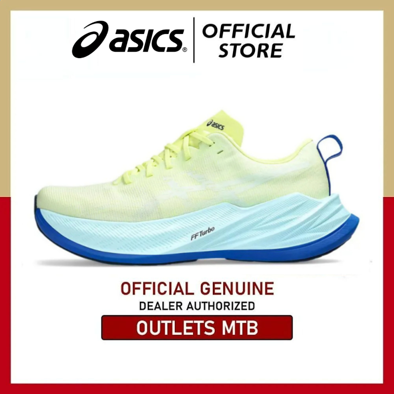 Asics Superblast Green Blue Unisex Marathon Training Low Cut running ...