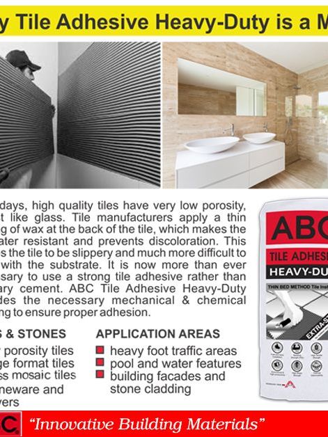 ABC Tile Adhesive Original 25kg #1 Tile Adhesive in the Philippines ...