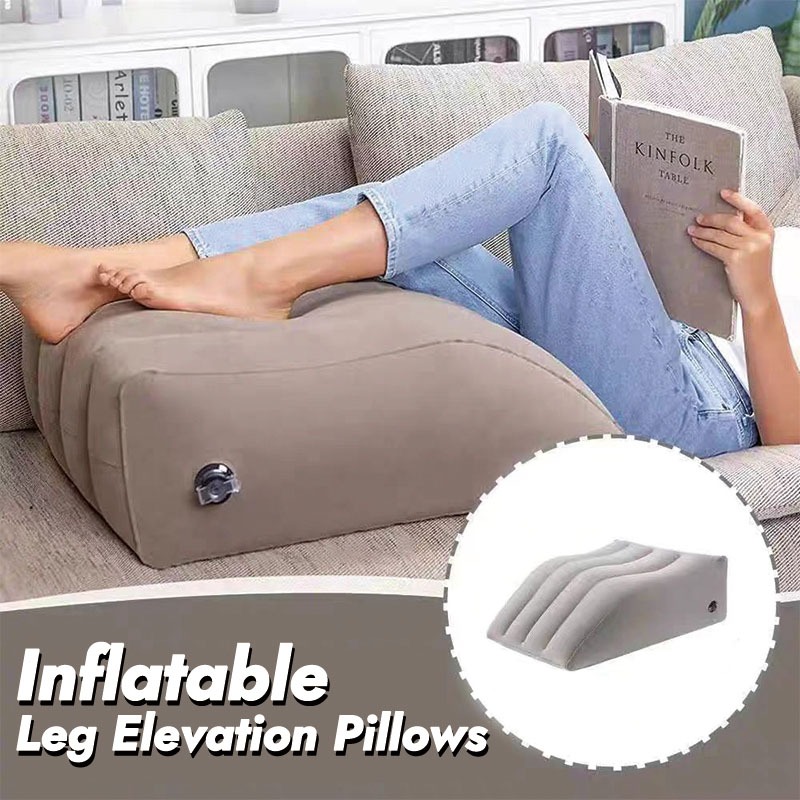 Leg support cushion wedges inflatable sciatica pillow uratex elevation ...