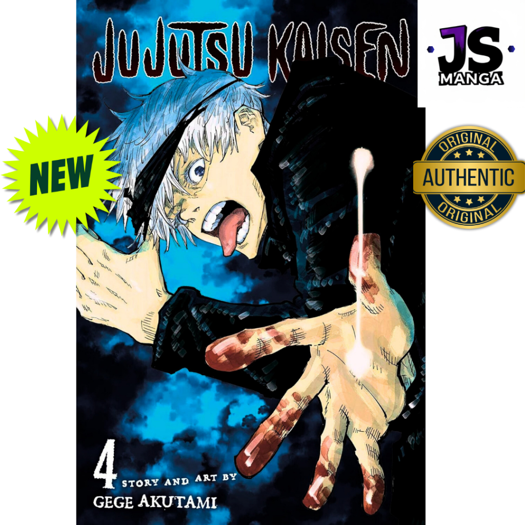 Jujutsu Kaisen Vol. 4 (English Manga Paperback) by Gege Akutami | Shopee Philippines