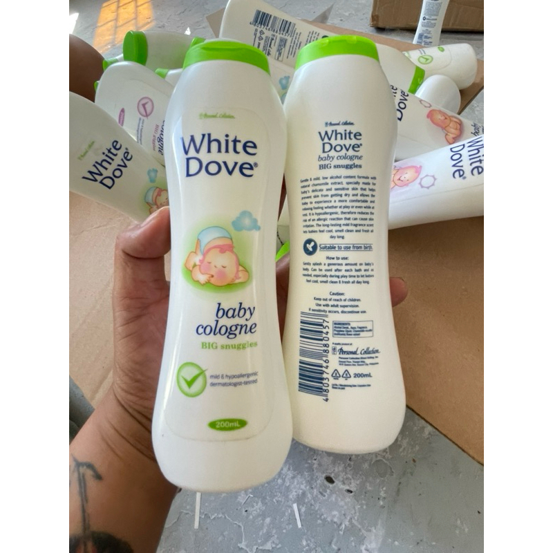 white dove baby cologne -( big snuggles)-200ml | Shopee Philippines