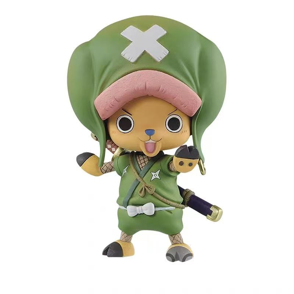 Anime One Piece Kazunokuni Tony Tony Chopper Figures PVC 8cm Action ...