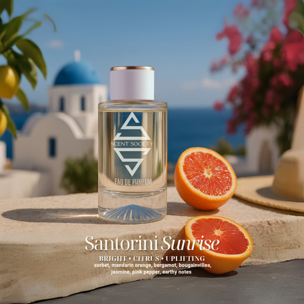 Santorini Sunrise Unisex Eau de Parfum | 50ml | Fresh Citrus & Floral ...