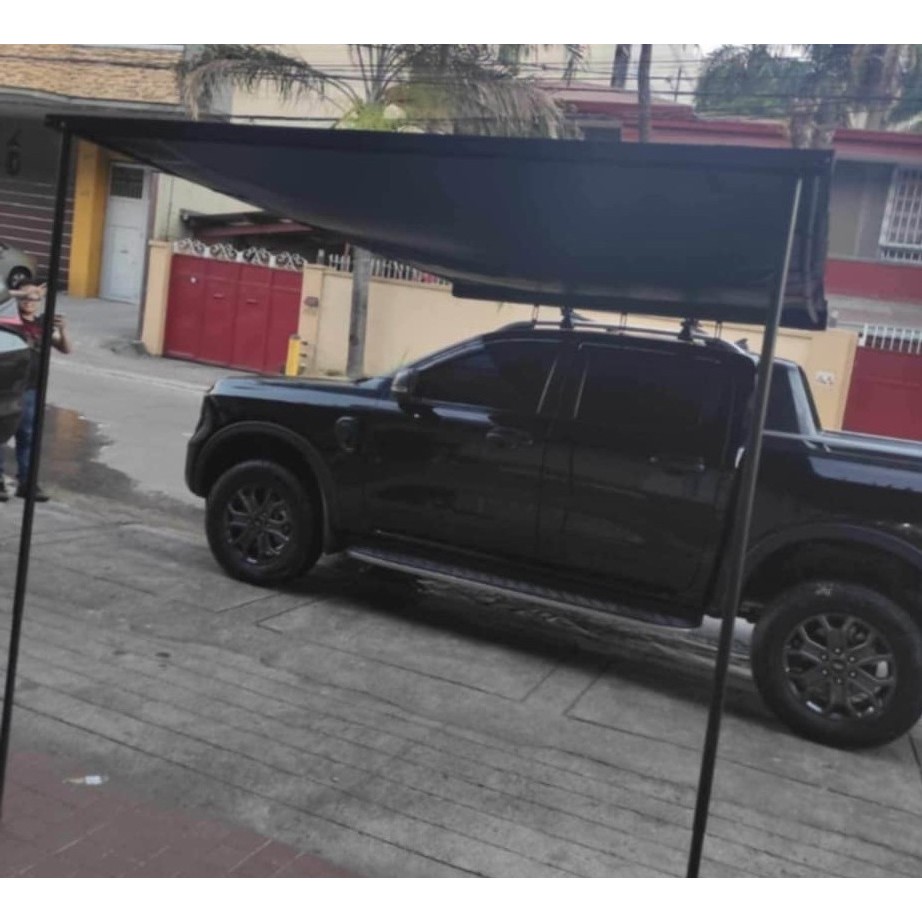 Portable Awning SUV Travel Canopy Car Rolled Picnic Tent Camper Truck ...