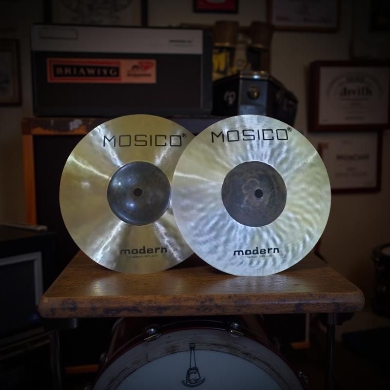 MOSICO MODERN SPLASH 10 CYMBAL B20 CAST BRONZE made BY ARBOREA CYMBALS ...