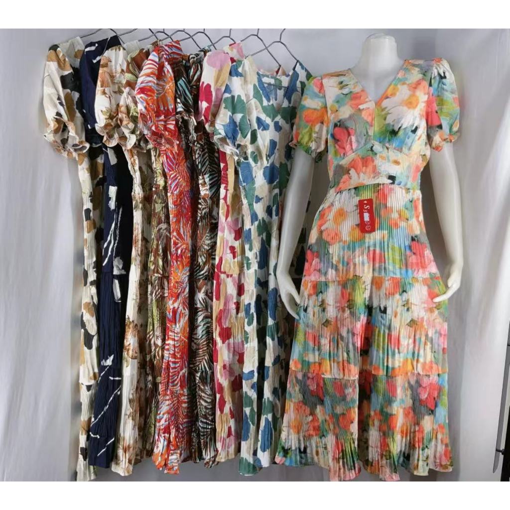 Sanyan S3 Summer Casual Floral Dress For Women, Beach & Gathering ...