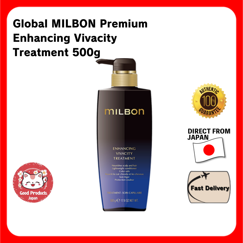 Global MILBON Enhancing Vivacity Treatment 500g | Shopee Philippines