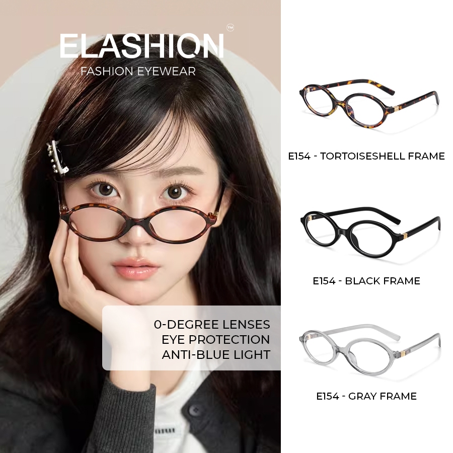 ELASHION Gradient Frame Glasses – HOT 2025 Trend, Stylish & Lightweight TR90 Material - E154 ...