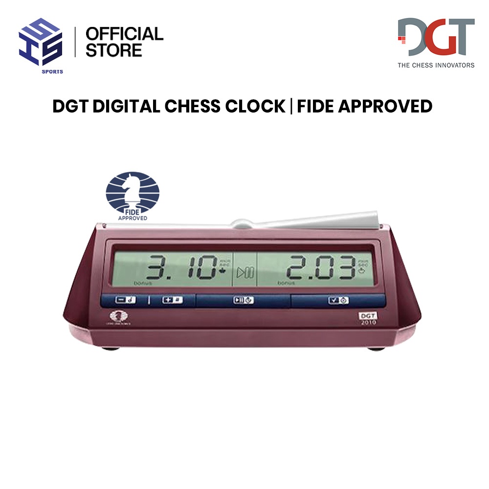 DGT Chess | Official FIDE Universal Chess Clock (DGT2010) | Shopee ...