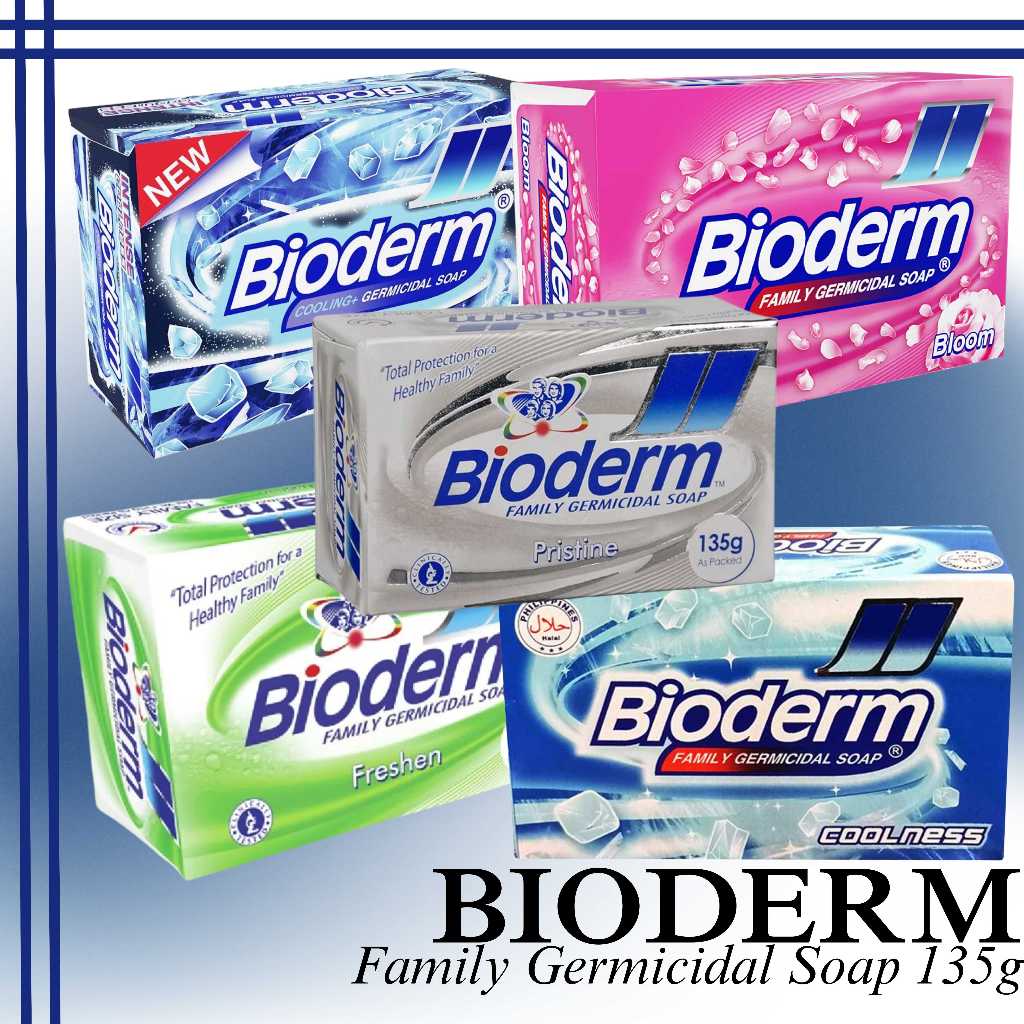 Bioderm Family Germicidal Soaps Bloom, Freshen, Coolness, Pristine, and ...
