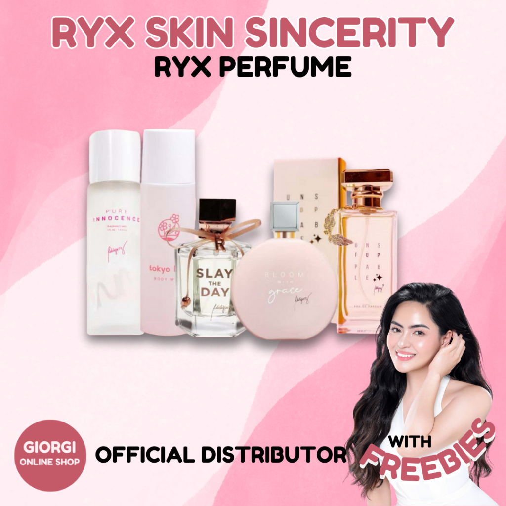 RYX SKIN PERFUME Pure Innocence Slay the Day Bloom with Grace ...